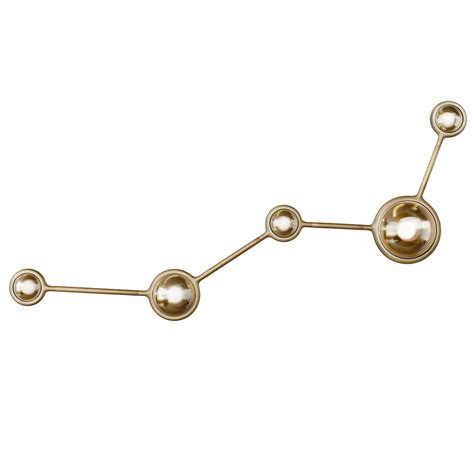 Constellation Cassiopea Ceiling Sconce Cliff Young