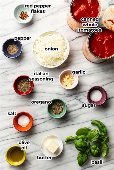 Easy Tomato Sauce • Salt And Lavender