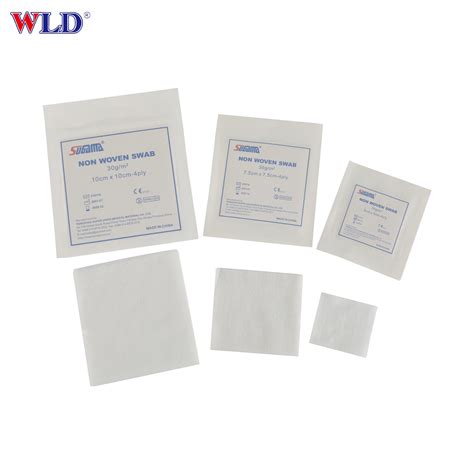 4 Ply Dental Supplies Surgical Non Woven Non Sterile Gauzes For