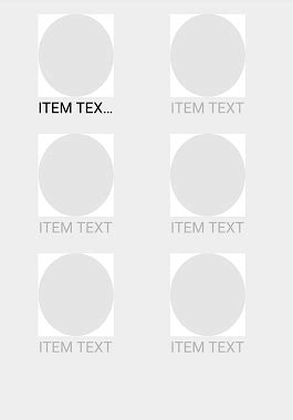 Android Center A Textview Below An Imageview In A Tablelayout Stack