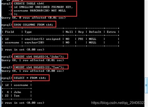 （2 4）mysql 自动编号及约束约束条件自动编号怎么写 Csdn博客