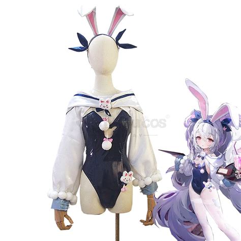 【custom Tailor】game Azur Lane Cosplay Bunny Girl Uss Laffey Cosplay Co