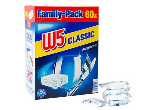 Таблетки для посудомоечной машины W5 Classic отзывы