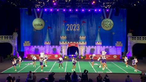 Trevecca Nazarene University 2023 Game Day Open All Girl Cheer Semis 2023 UCA UDA College