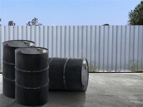 Chemical Tank In Storage Yard In Industrial Plant Editorial Photo