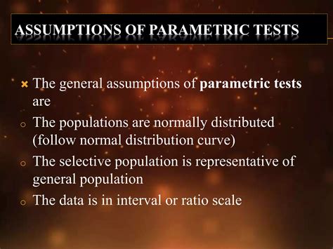 Parametric And Non Parametric Pptx