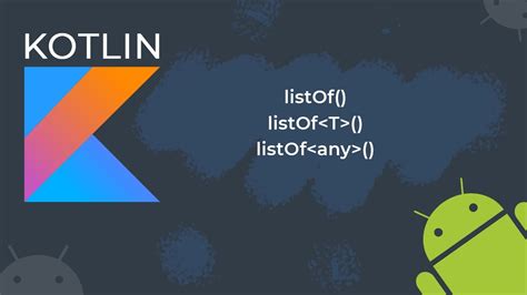 L 3 Listof Of Collections In Kotlin Youtube