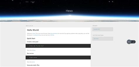 How To Build Blog Site On Github Using Hexo Chous Playground