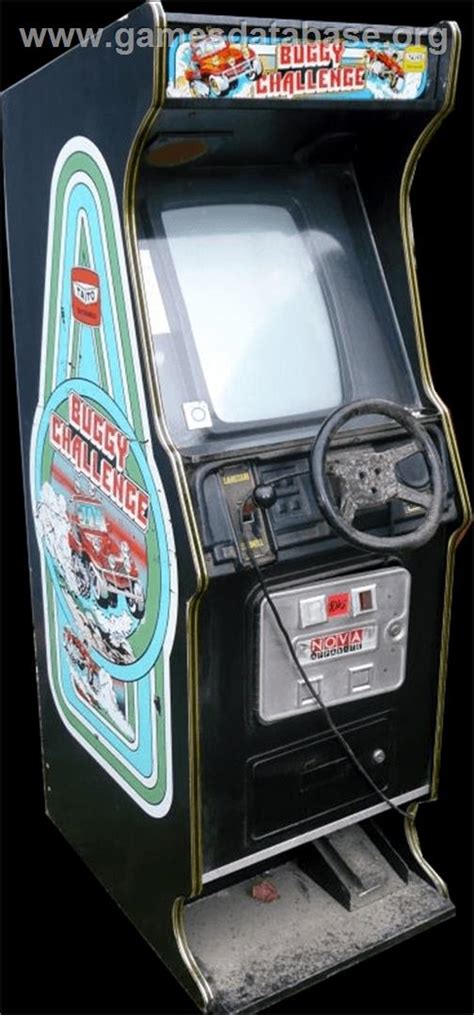 Buggy Challenge Arcade Artwork Cabinet