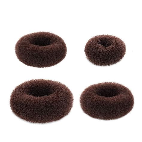 Hair Bun Maker Kit Donut Bun Maker 4 Pieces Ballet Bun Kit Black