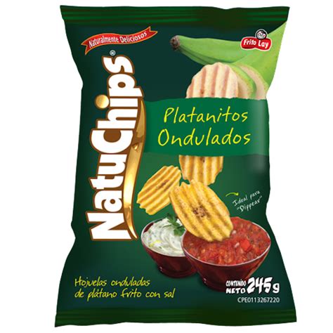 Natuchips Platanitos Ondulados Bistecca