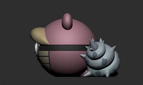Stl File Pokemon Slowpoke Slowbro Slowking Pokeball 🐉 ・3d Printing Idea