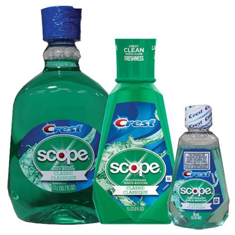 Scope Mouthwash Fore Supply Company