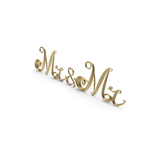 Gold Mr And Mr Png Images And Psds For Download Pixelsquid S12255116f