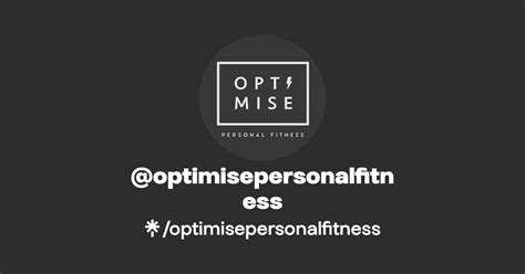 Optimisepersonalfitness Linktree