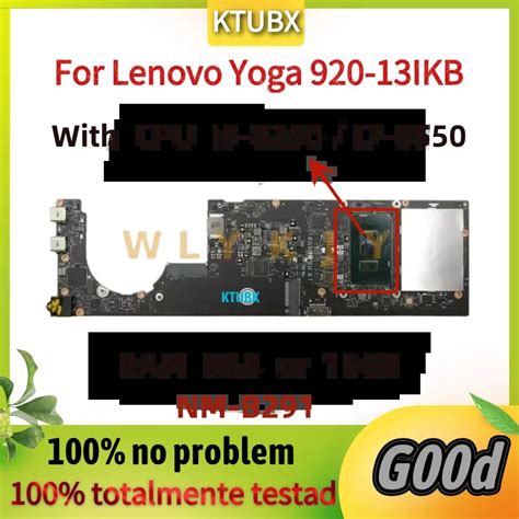 DYG60 NM B291 Motherboard For Lenovo Yoga 920 13IKB Laptop Motherboard