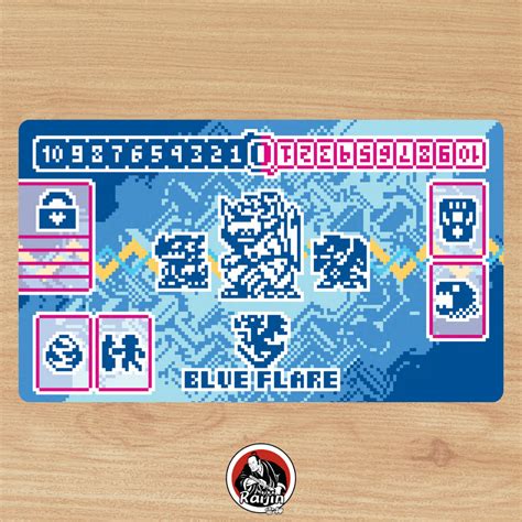 Playmat Digimon Blue Flare Loja Do Raijin