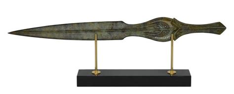 Troy brad pitt achilles hero sword from the movie original prop weapon – Artofit
