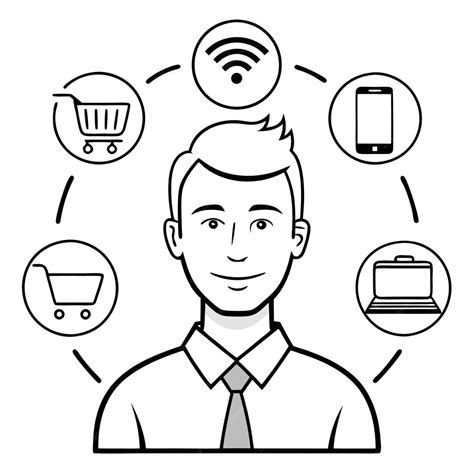 Premium Vector Technology Concept Flat Vector Style Illustration