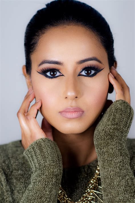 Bold Eye Liner Makeup Look Indian Bridal Makeup Boston