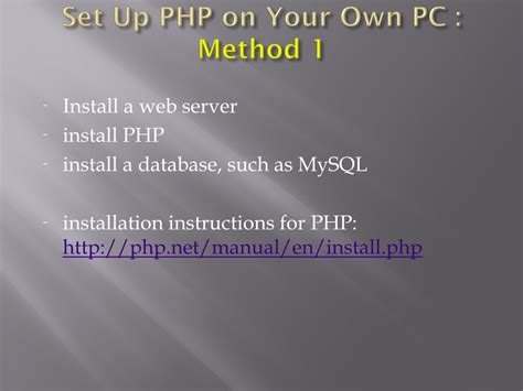 ppt introduction to php powerpoint presentation free download id