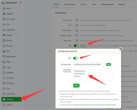 Api Docs Comprehensive Aapanel Documentation Guides Tutorials Api And Resources