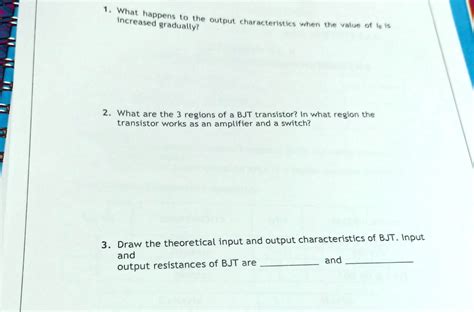 solved increased gradually transistor works as an amplifier and a