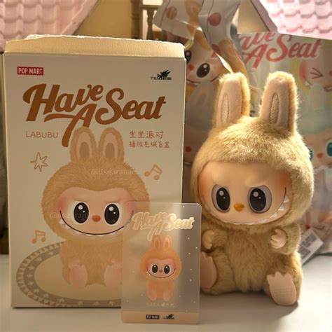 Ready Can Instant Labubu Have A Seat V2 Original Seated Baba