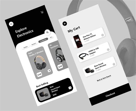 My Cart Ui Design Behance