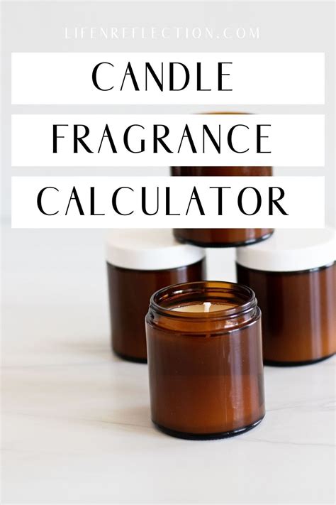 Diy Candle Fragrance Calculator Calculate Fragrance For Perfect Candles