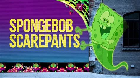 Nickelodeon Hd Us Spongebob Scarepants Halloween Advert 2019 Youtube