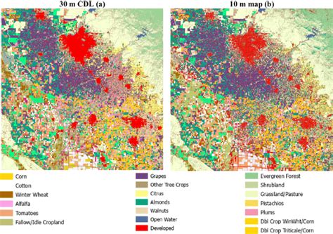 An Overview Comparison Between 30 M Cdl A And 10 M Random Forest
