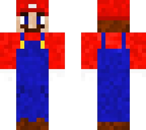 Mario Minecraft Skins