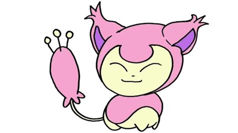 How To Draw Pokemon Skitty Howtodraw Pokemon Skitty Fyp Youtube