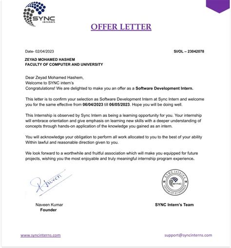 Zeyad Mohamed Hashem On Linkedin Softwaredevelopment Internship