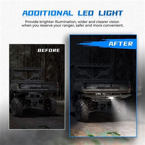 Polaris Ranger Xp 1000 Crew Xp 1000 Kinetic Rear Bumper With Light