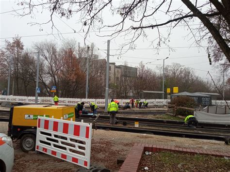 Kończy się remont torowiska na pętli w Leśnicy 5 grudnia tramwaje wró