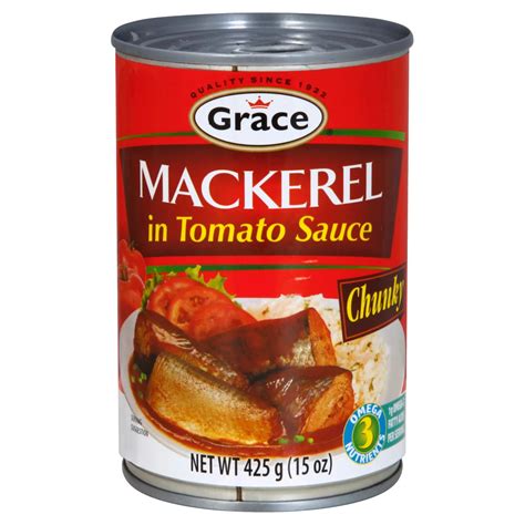 Grace Mackerel 425g Jamrock Goodies Llc