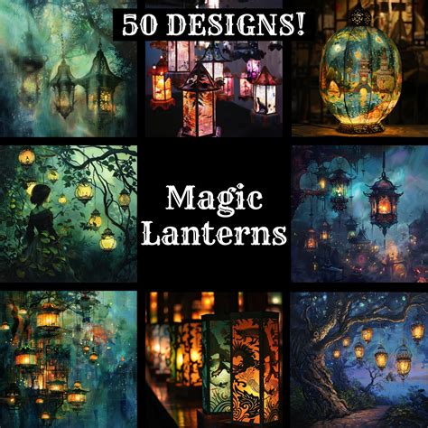 Magic Lanterns Paper Magic Lanterns Printable Paper Vintage Magic