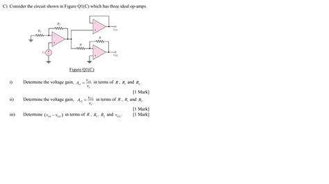 solved c consider the circuit shown in figure q1 c which