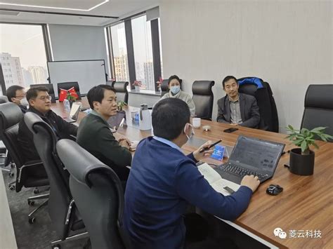 商务部中国国际电子商务中心研究院院长来访调研：全面推进电商发展 菱云科技