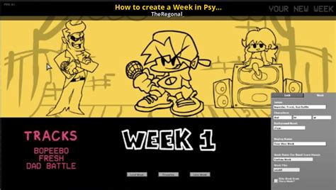 How To Create A Week In Psych Engine Old Tutorial For Friday Night Funkin Fnf Tutorials