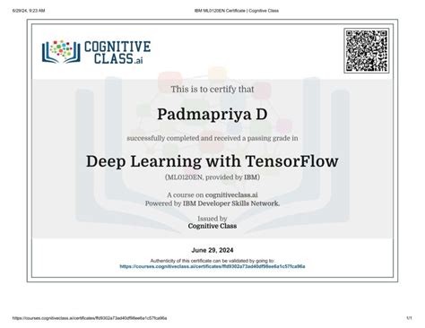 Padma Priya On Linkedin 🎓 Excited To Share That Ive Earned A Deep