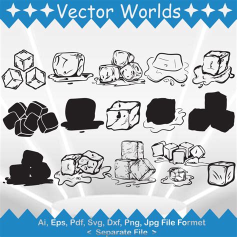 Ice Cube Svg Vector Design Masterbundles