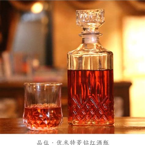 Glass Red Wine Bottle Wine Decanter Container Whis Vicedeal