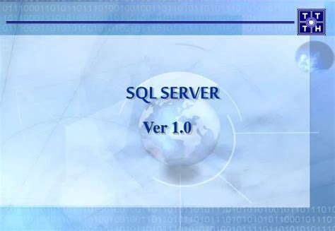 PPT SQL SERVER PowerPoint Presentation Free Download ID 4005195
