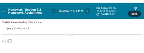 Solved Homework Section 5 2 Homework Assignment Find The