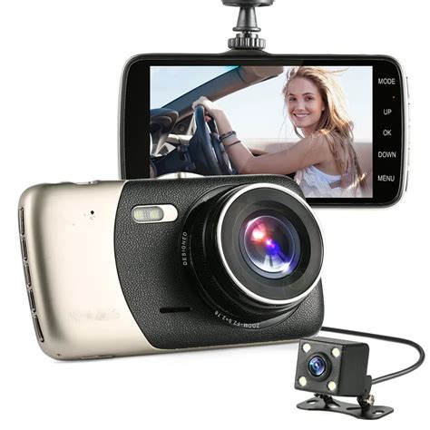 Car DVR Action Camera WDR Dash Cam 1080P Full HD 4" Novatek Chip ...