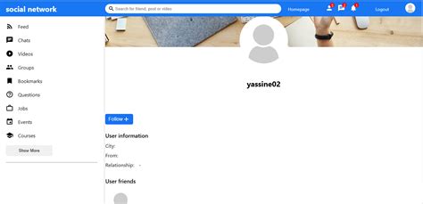 Github Yassine Ben Haj Alisocialnetwork