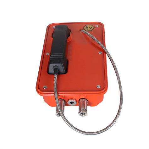 Wall Mounting Industrial Weatherproof Telephone Ip67 With Intrinsic